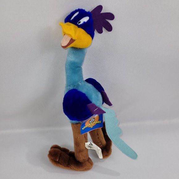 Warner Bros. | Toys | Looney Tunes Road Runner 997 Vintage 12 Plush Toy ...
